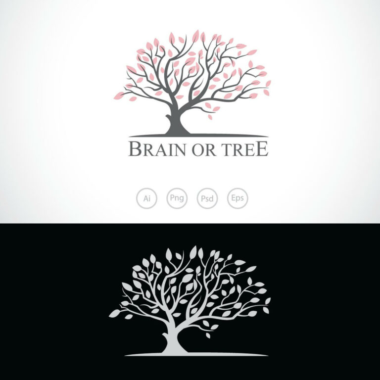 pine tree logo vector design template - MasterBundles