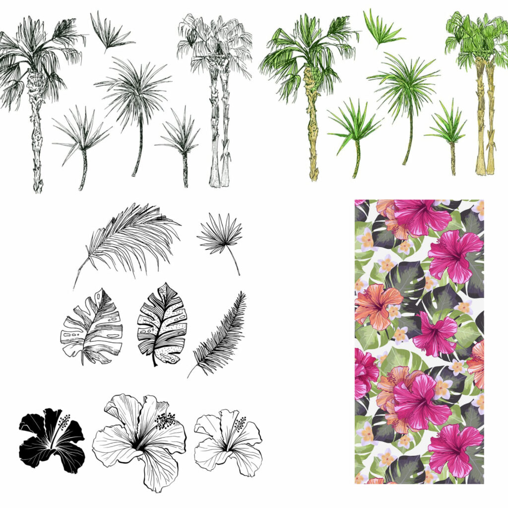 Tropical Paradise - Design Set – MasterBundles