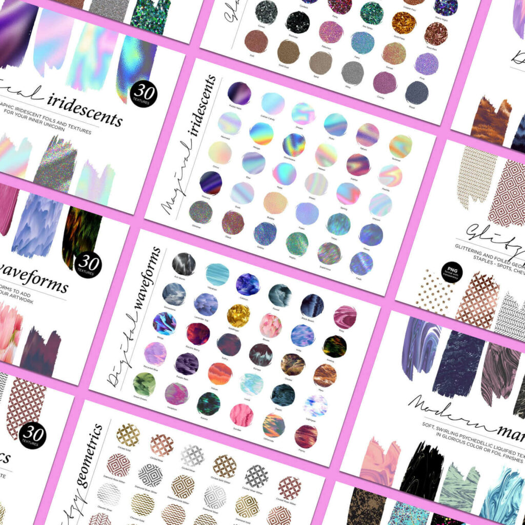 300 Modern Textures Bundle – MasterBundles