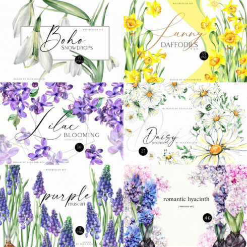 Spring Flowers Bundle – MasterBundles