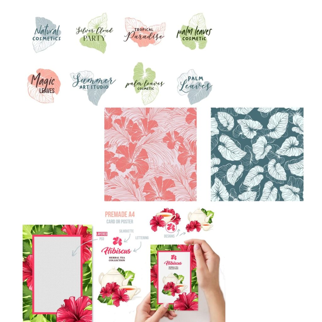 Tropical Paradise - Design Set – MasterBundles