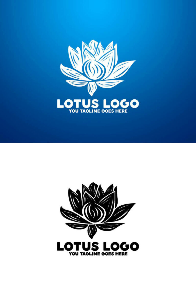 Lotus Logo AI, EPS – MasterBundles