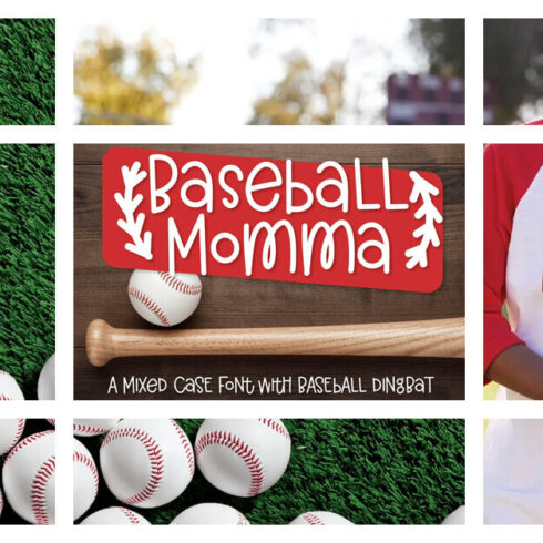Baseball Momma - A Font Duo | Master Bundles