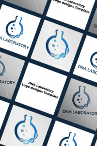 DNA Laboratory Logo Designs Template – MasterBundles