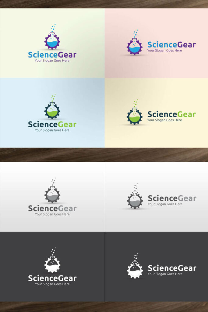 Science Gear Logo – MasterBundles