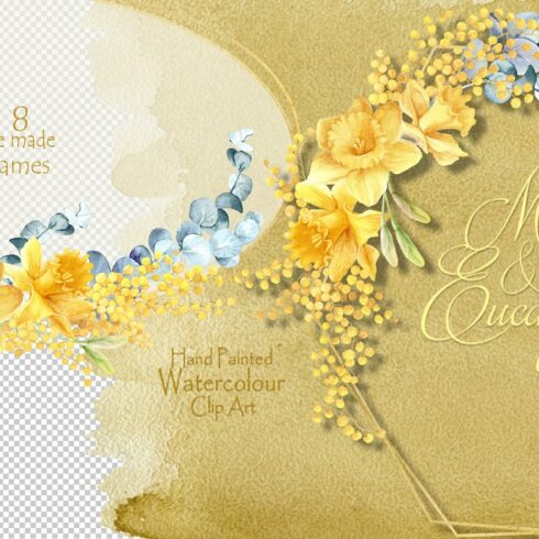 Spring Flowers - Geometry Frames | Master Bundles