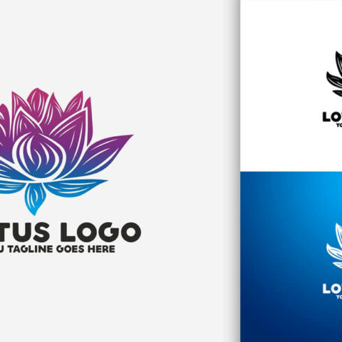 Lotus Logo AI, EPS | Master Bundles
