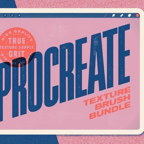 Procreate Texture Brush Bundle | MasterBundles