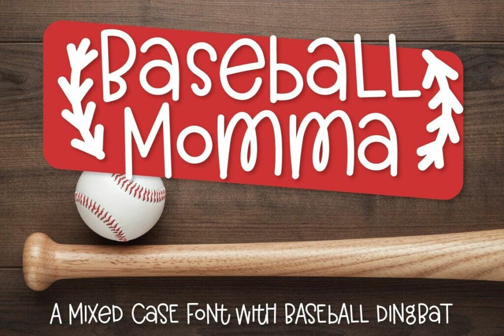 Baseball Momma - A Font Duo – MasterBundles