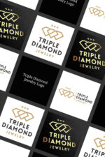 Triple Diamond Jewelry Logo – MasterBundles