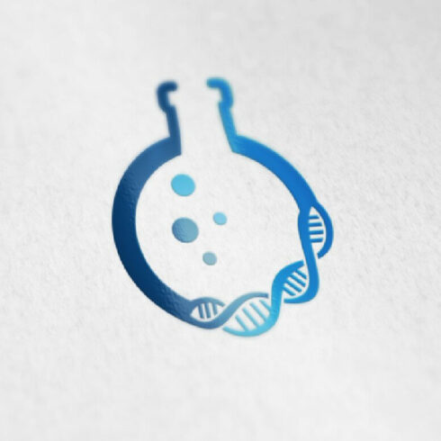 DNA Laboratory Logo Designs Template | Master Bundles