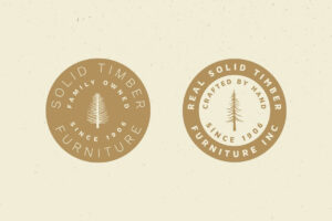 8 Vintage Tree Badge Logos – MasterBundles