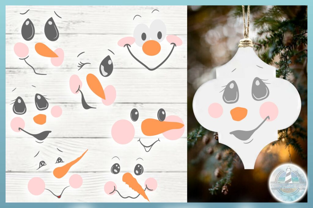 Snowman Faces SVG And Clipart Bundle - Vol 1 – MasterBundles