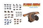 Flying Bird Game Sprite | Master Bundles
