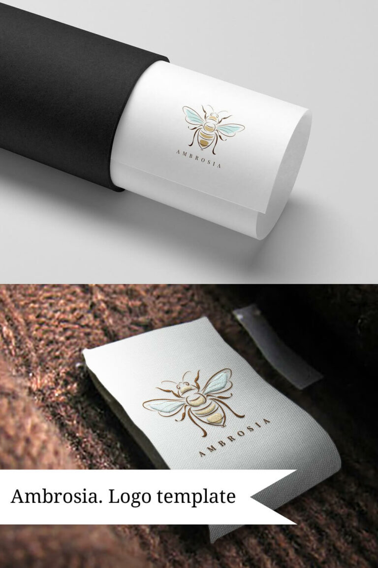 Ambrosia. Logo Template – MasterBundles