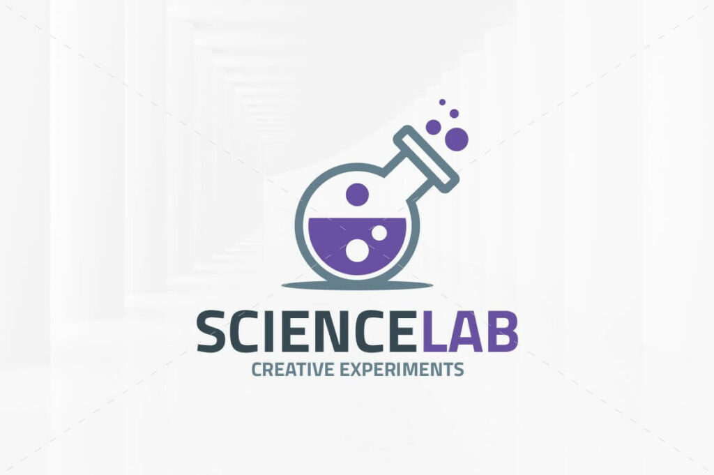 Science Lab Logo Template – MasterBundles