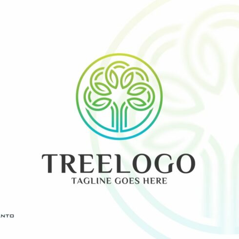 Tree Logo Template 3 Colour Variations | Master Bundles