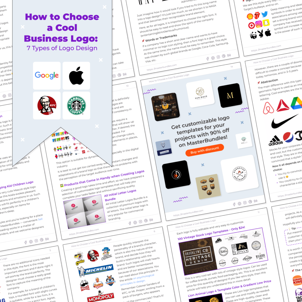 Guide on Logo Types & Tips on How to Choose a Logo for Your Business ...