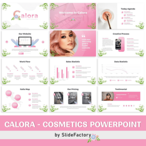 Calora - Cosmetics PowerPoint Templates – MasterBundles