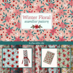 Winter Floral Seamless Pattern – MasterBundles