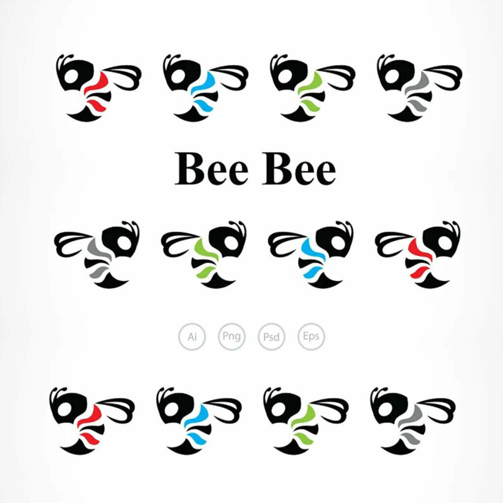 Bee Buzz Logo Template – MasterBundles
