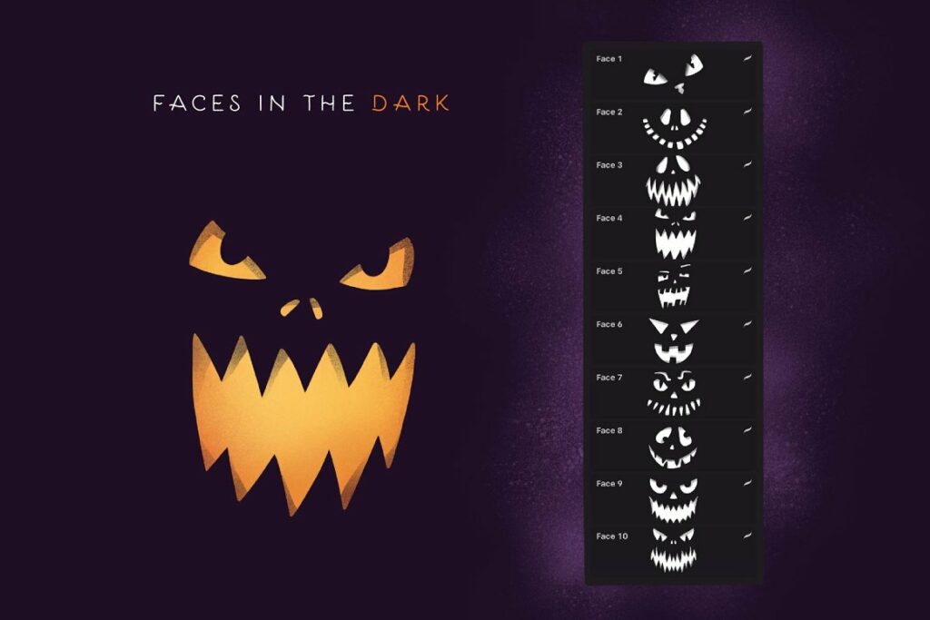 101 Halloween Procreate Brushes – MasterBundles