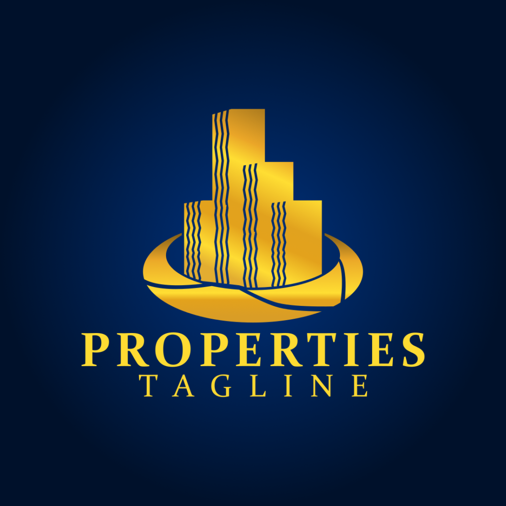Real Estate Symbol Logo Design Template - MasterBundles