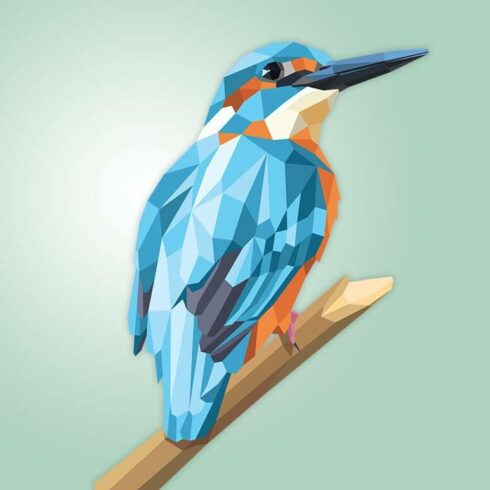 3 Birds Polygon Style | MasterBundles