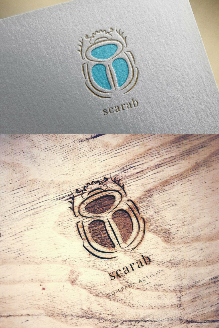 Scarab Logo Template – MasterBundles