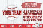 Baseball SVG | Distressed Split Baseball | Softball | Shirt | MasterBundles