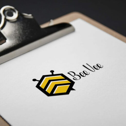 Bee Vee Logo Template Master Bundles