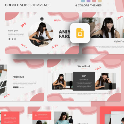 Music Teacher Google Slides Theme | Master Bundles