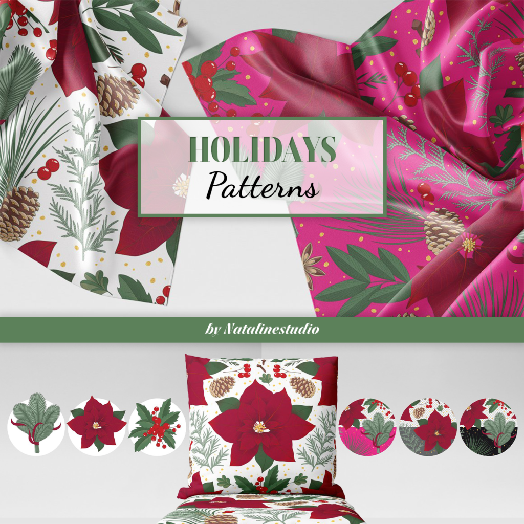 Holiday Patterns – MasterBundles