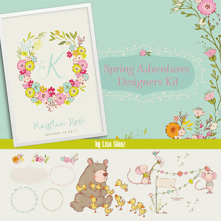 Spring Adventures Designers Kit – MasterBundles