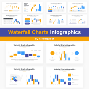 Waterfall Charts Infographics – MasterBundles