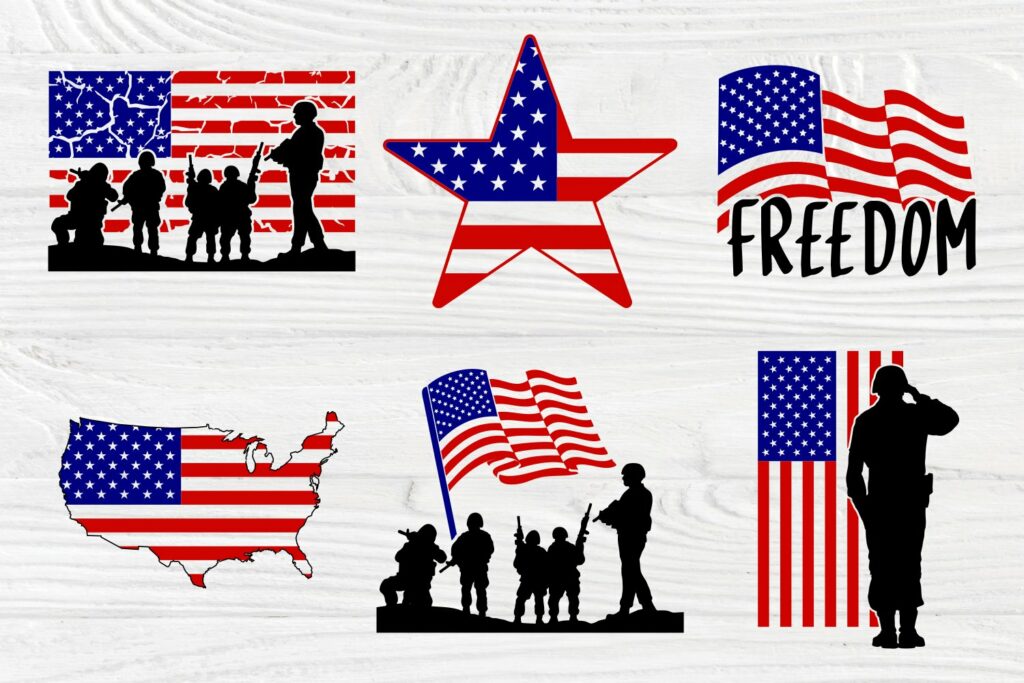 American Flag SVG, USA Flag Svg, Patriotic Svg, Usa Shirt – MasterBundles