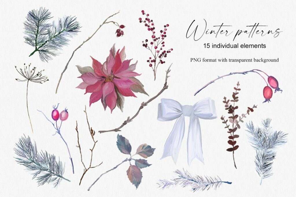 10 Winter Patterns: Christmas Seamless Patterns – MasterBundles