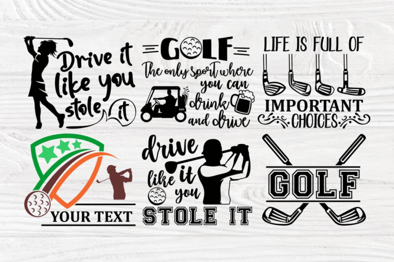 Golf Club SVG Bundle - MasterBundles