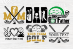 Golf SVG Bundle, SVG Quotes, Golfing SVG Cut Files | Master Bundles