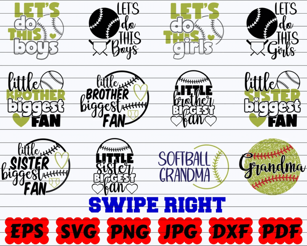 100 Softball SVG Bundle | Softball Mom SVG – MasterBundles