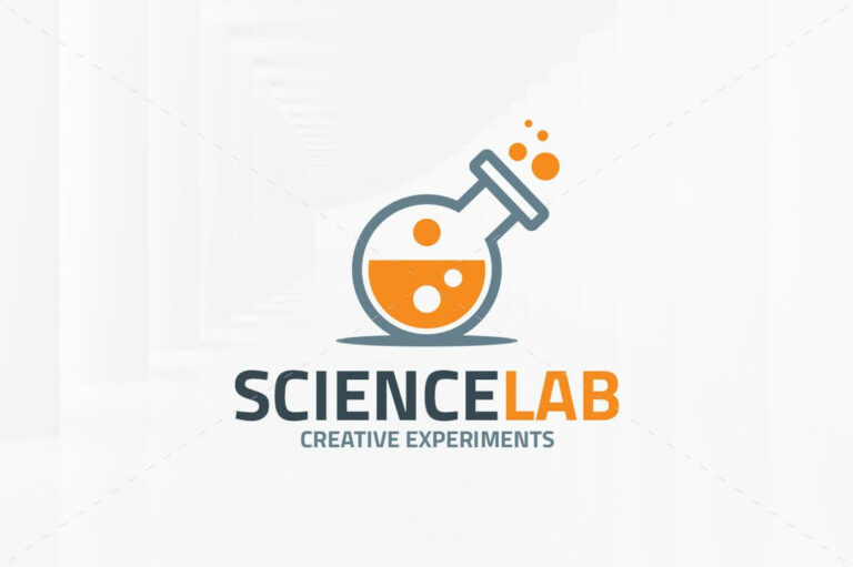 Science Lab Logo Template – MasterBundles
