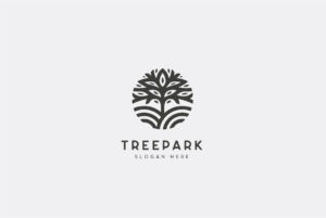 Tree Park Nature Logo Template | Master Bundles