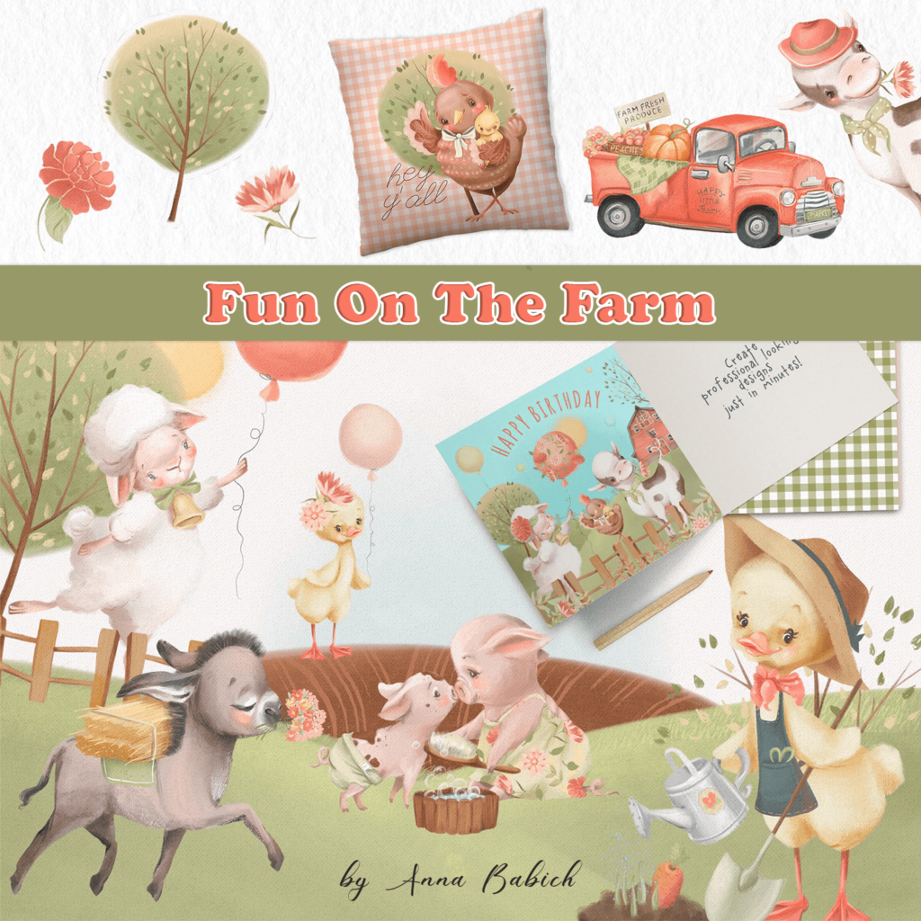 Fun On The Farm – MasterBundles