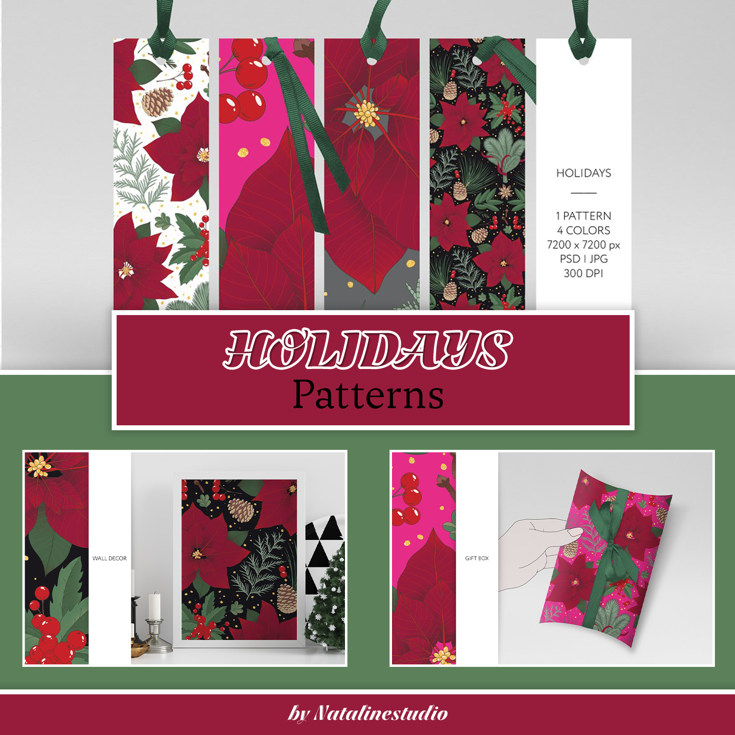 Holiday Patterns – MasterBundles