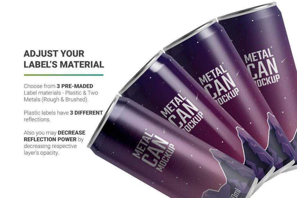 330ml Sleek Can Mockup – MasterBundles