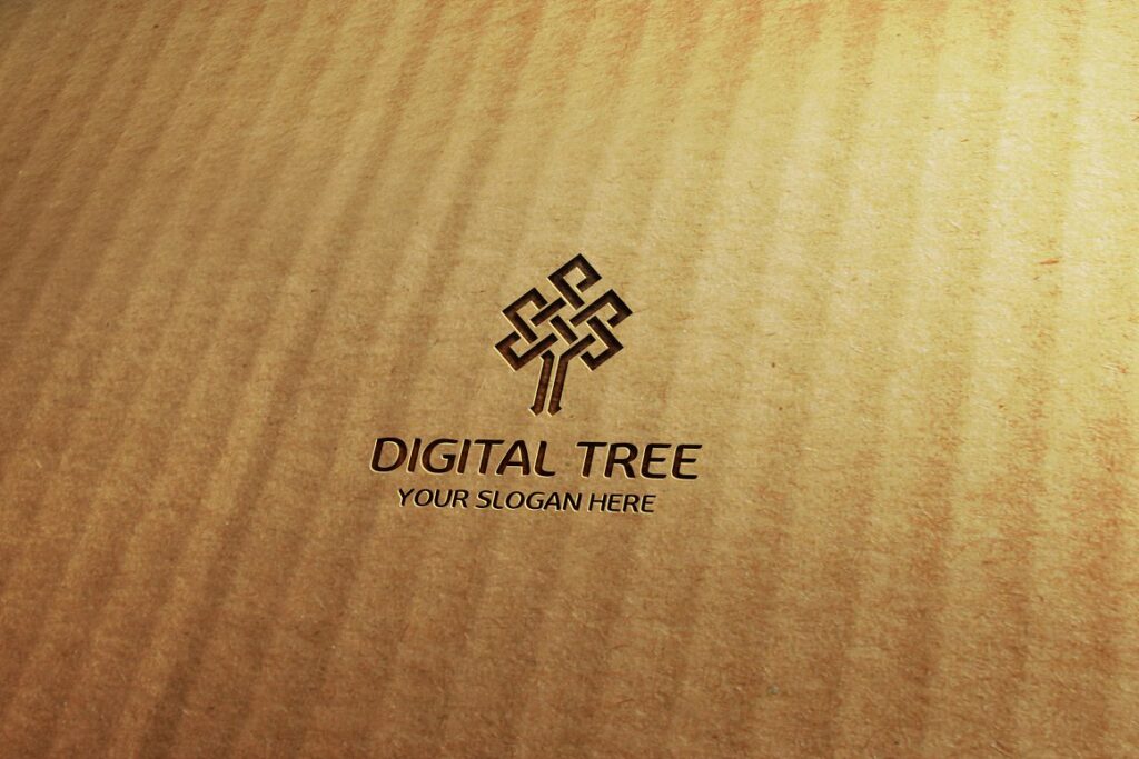 Digital Tree Logo Template – MasterBundles