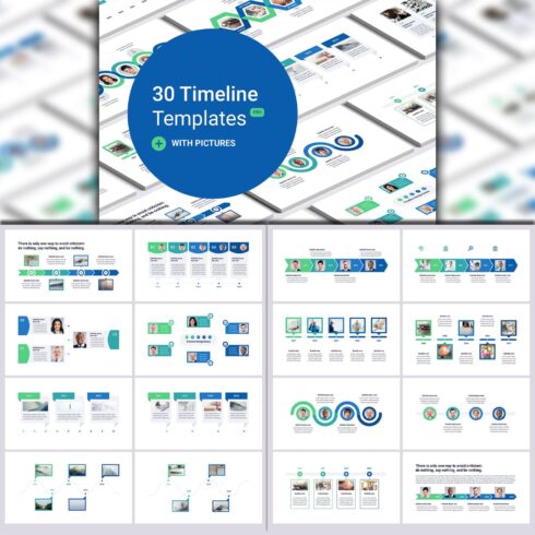 Timeline with Images Google Slides – MasterBundles