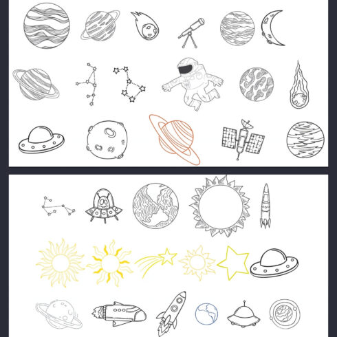 45 Space Svg Bundle, Planets Svg Cricut – MasterBundles