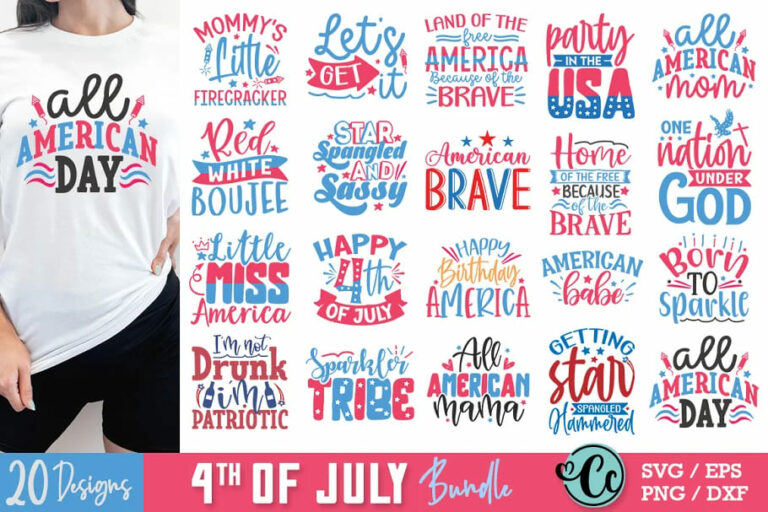 4th of July SVG Bundle | Master Bundles