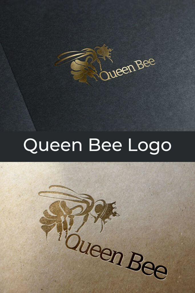 Queen Bee Logo – MasterBundles